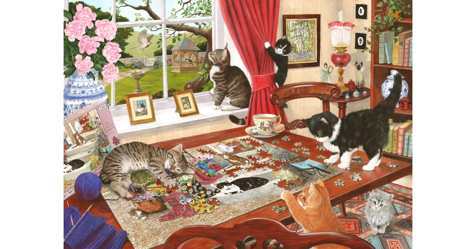 House of Puzzles HP0511 - Puzzling Paws - 1000 db-os puzzle - Puzzle ...