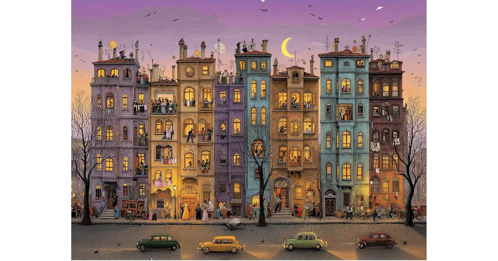 Anatolian 1205 - Night Party - 1000 db-os puzzle - Puzzle 1000 db