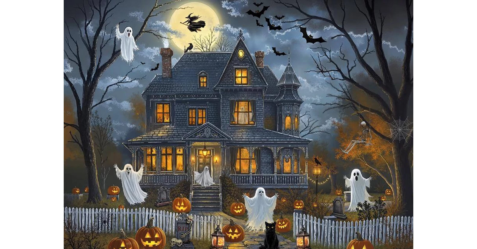 Bboldin PT-269 - Midnight Haunted House - 1000 db-os puzzle - Puzzle ...