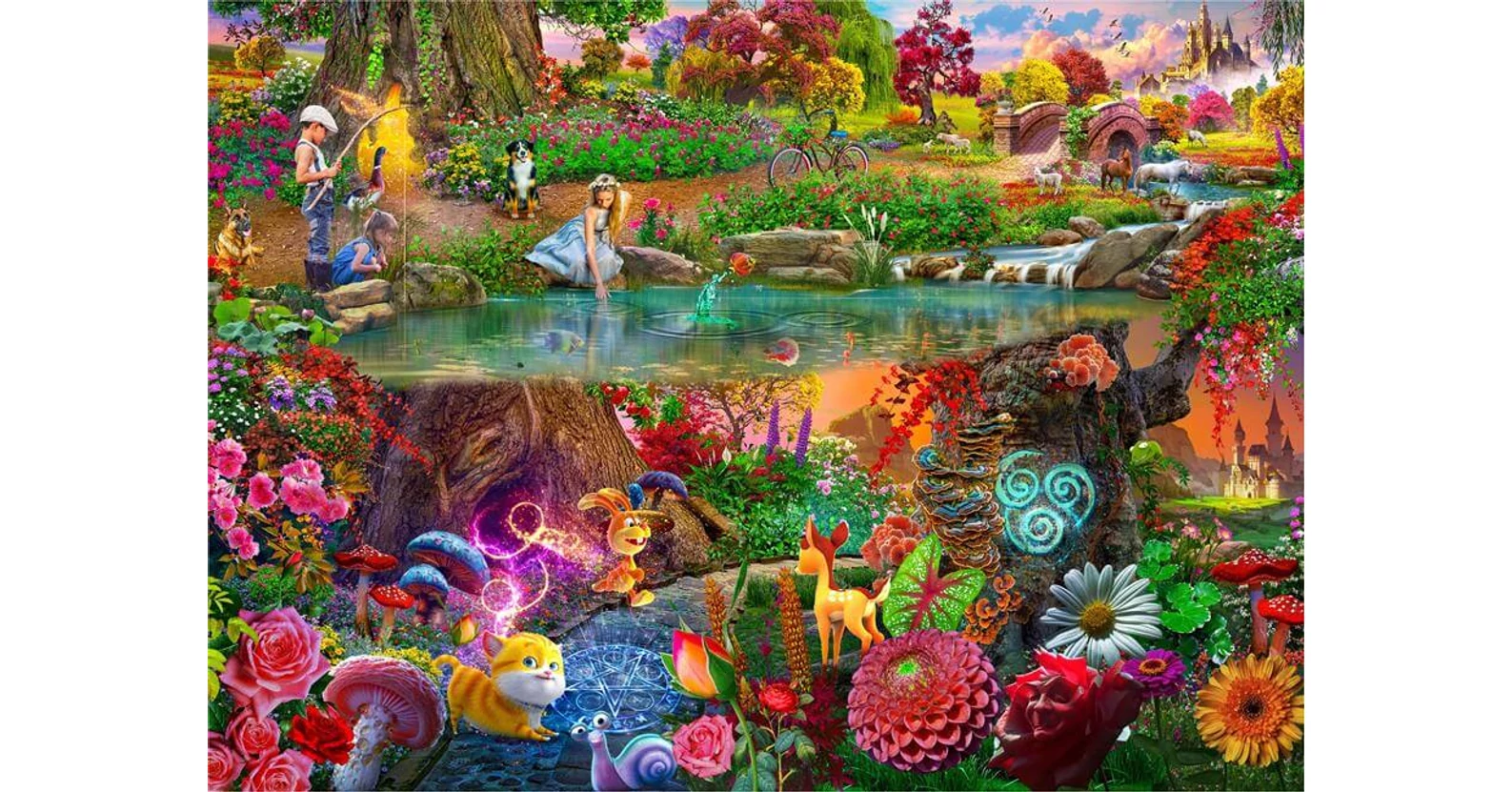 Brain Tree 2102153 - DreamParadise - 1000 db-os puzzle - Puzzle 1000 db