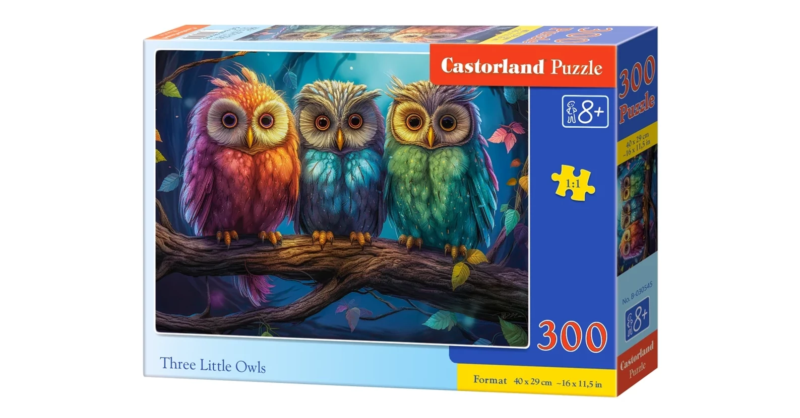 Castorland B-27651 - Három kicsi bagoly - 260 db-os puzzle - Puzzle 161 ...