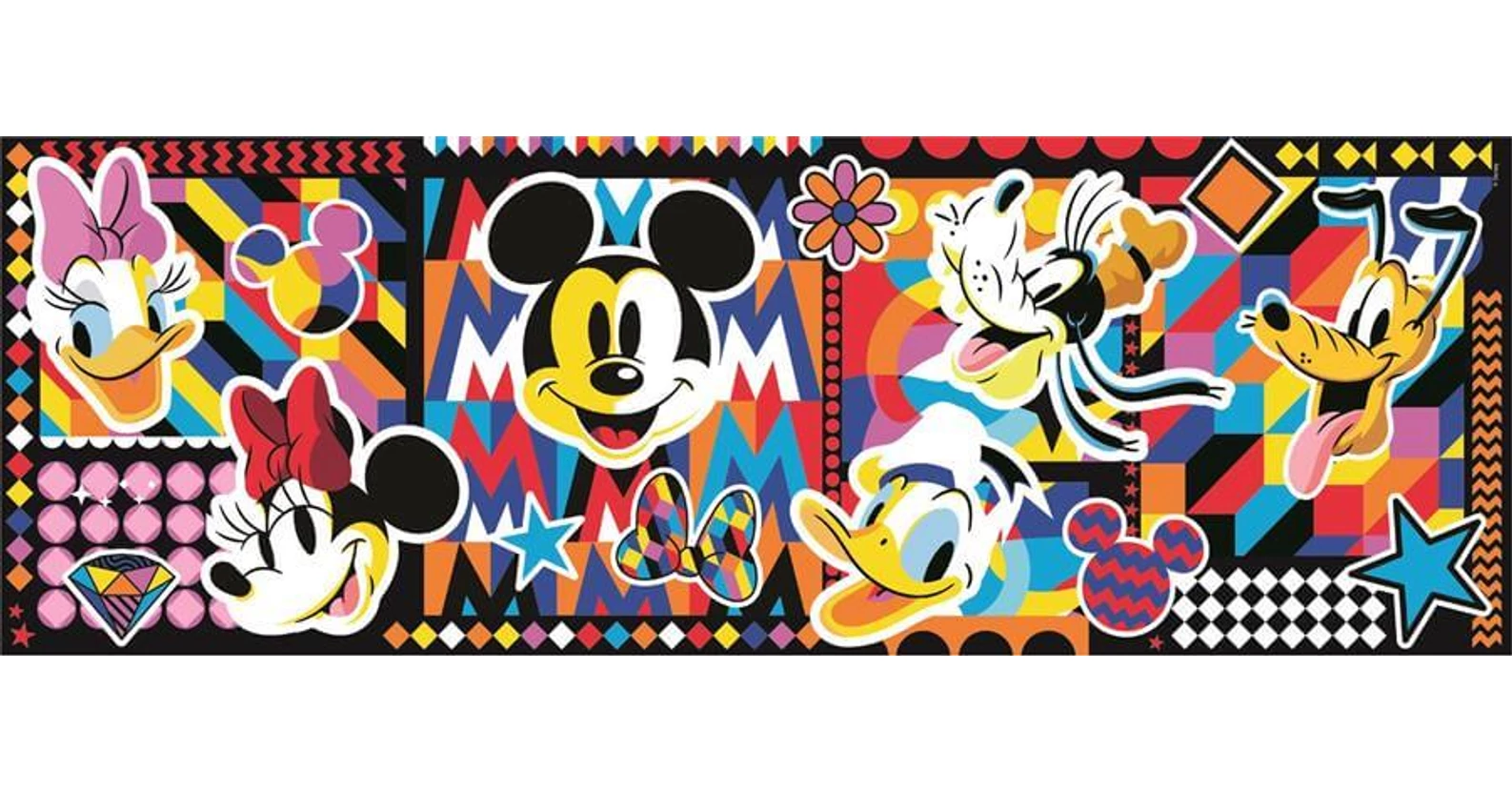 Clementoni 39871 - Panoráma puzzle - Disney - 1000 db-os Compact puzzle ...