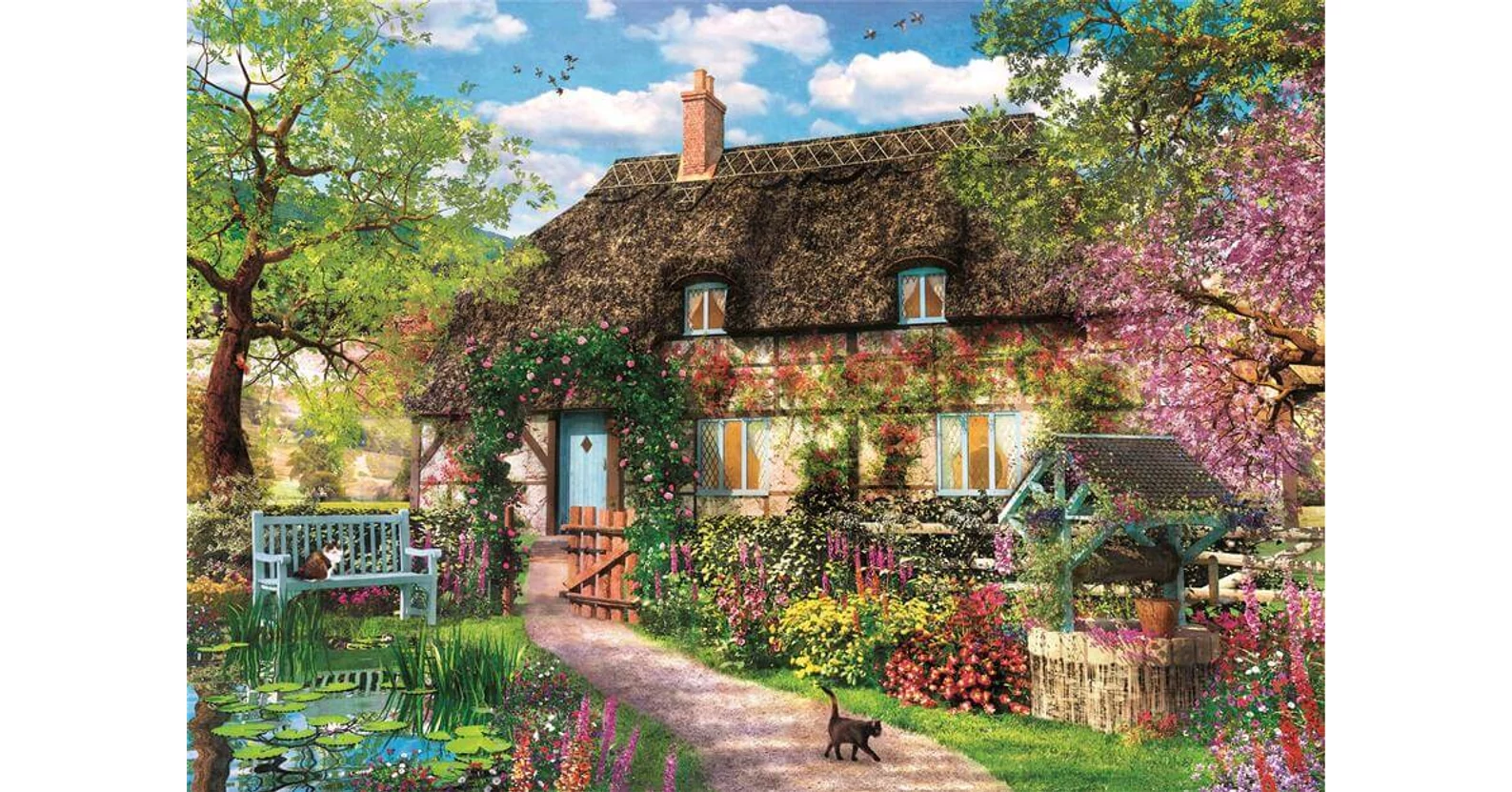 Clementoni 39908 - High Quality Collection - A régi házikó - 1000 db-os ...