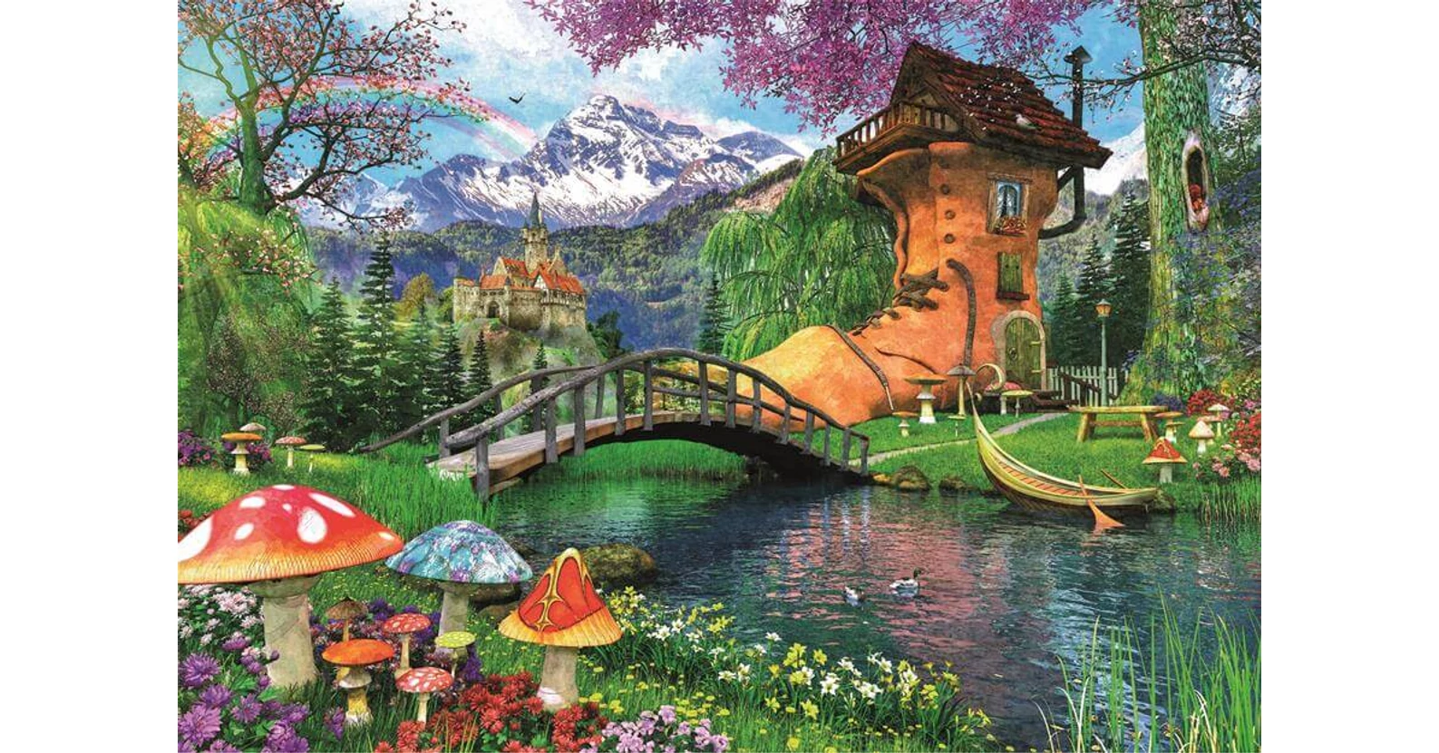 Clementoni 35522 - High Quality Collection - A régi cipős házikó - 500 ...