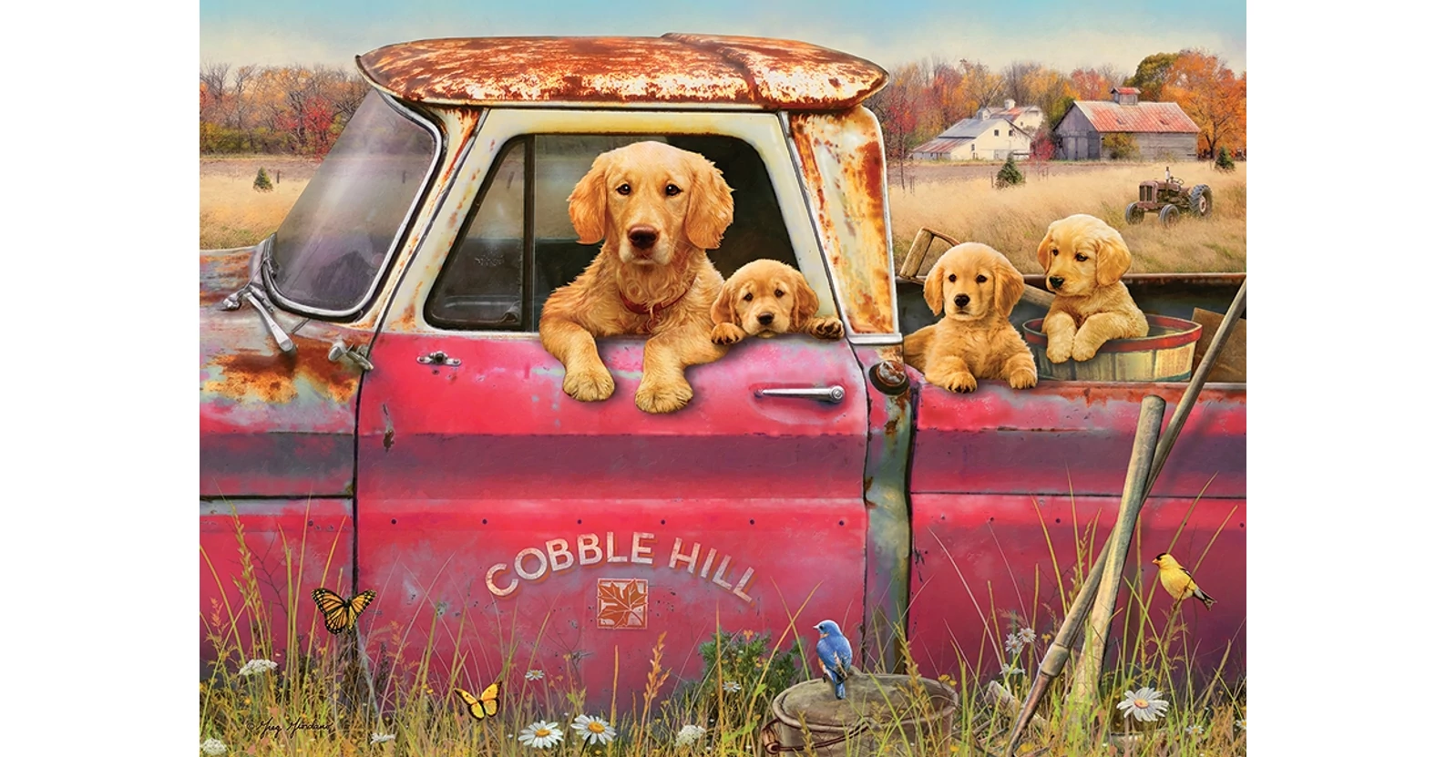 Cobble Hill 40155 - Cobble Hill Farm - 1000 db-os puzzle - Puzzle 1000 db