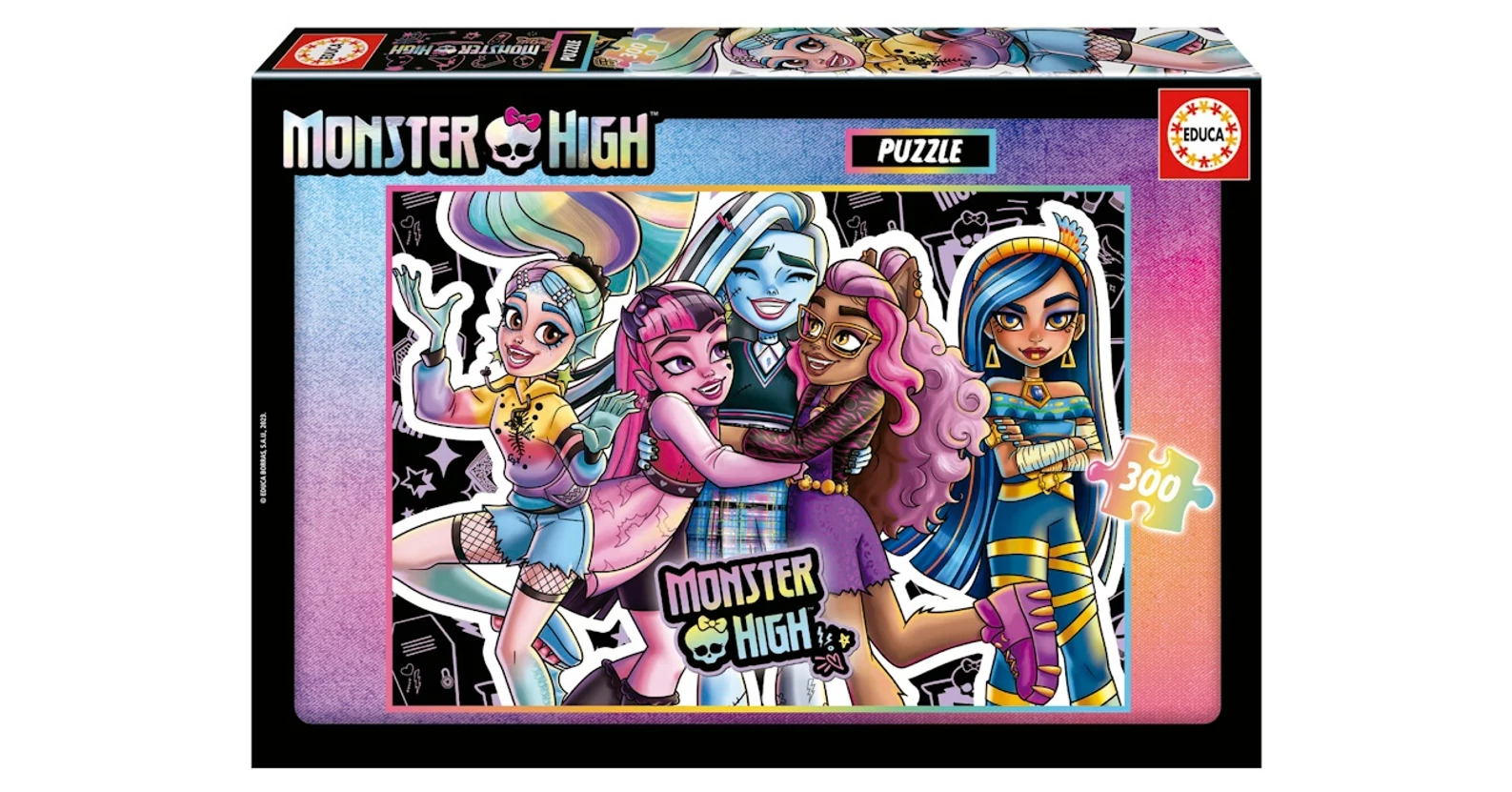 Educa 19705 - Monster High - 300 db-os puzzle - Puzzle 161-499 db