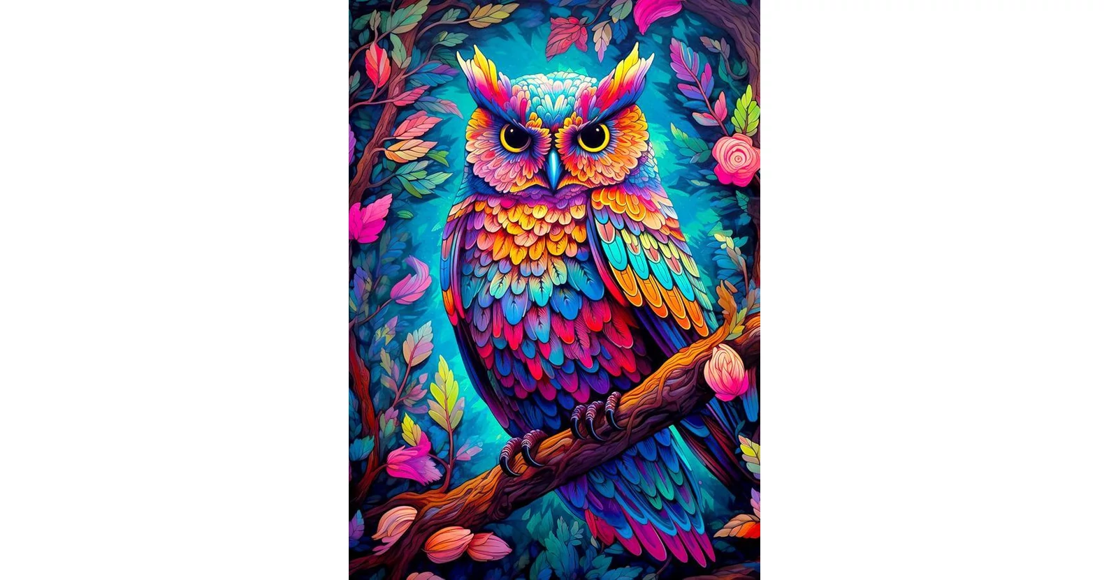 Enjoy 2224 - Dazzling Owl - 1000 db-os puzzle - Puzzle 1000 db