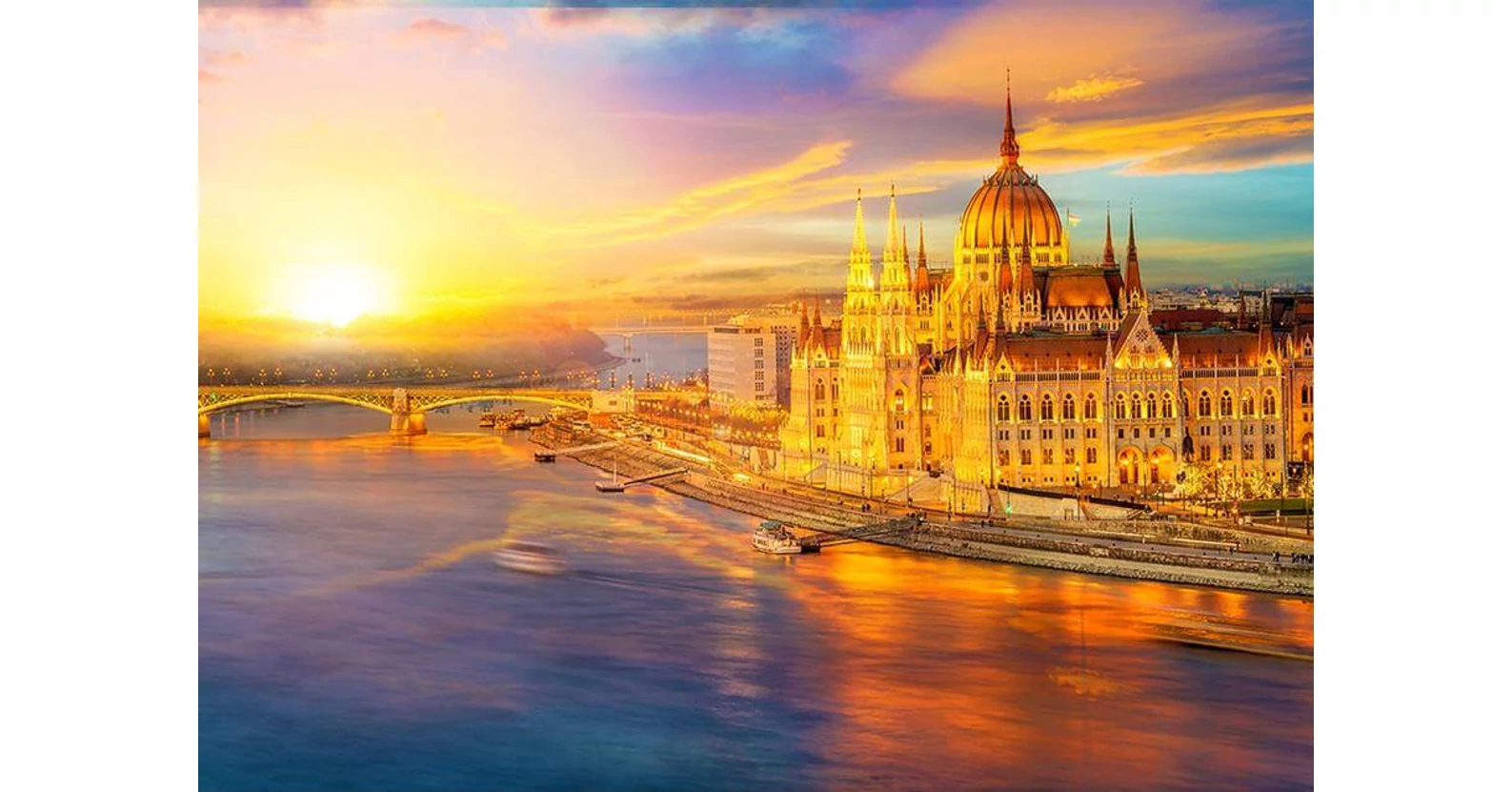 Enjoy 1362 - Hungarian Parliament at Sunset, Budapest - 1000 db-os ...