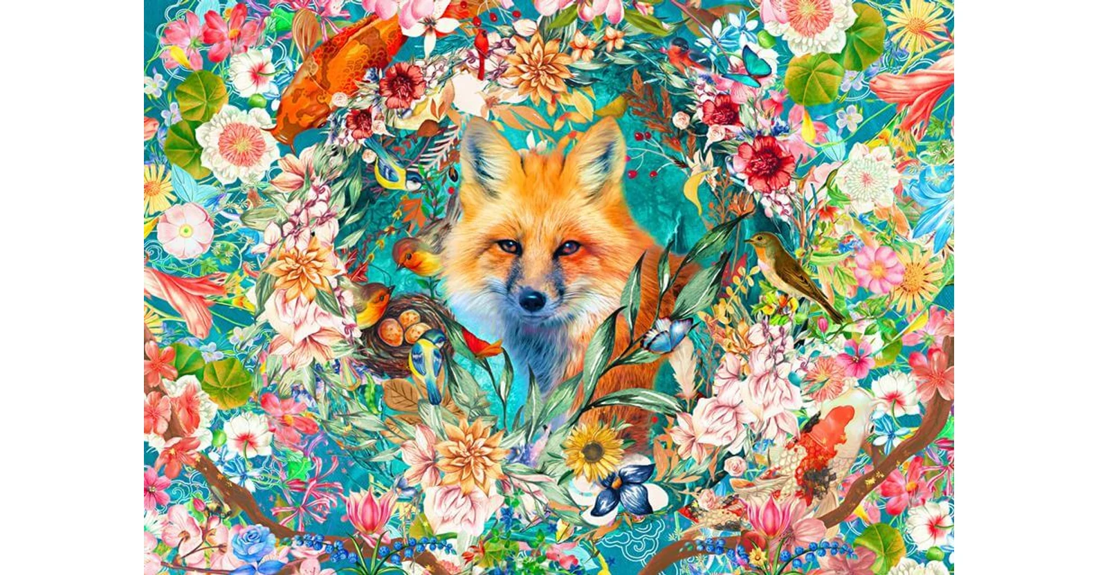 Enjoy 2186 - Miss Foxy - 1000 db-os puzzle - Puzzle 1000 db