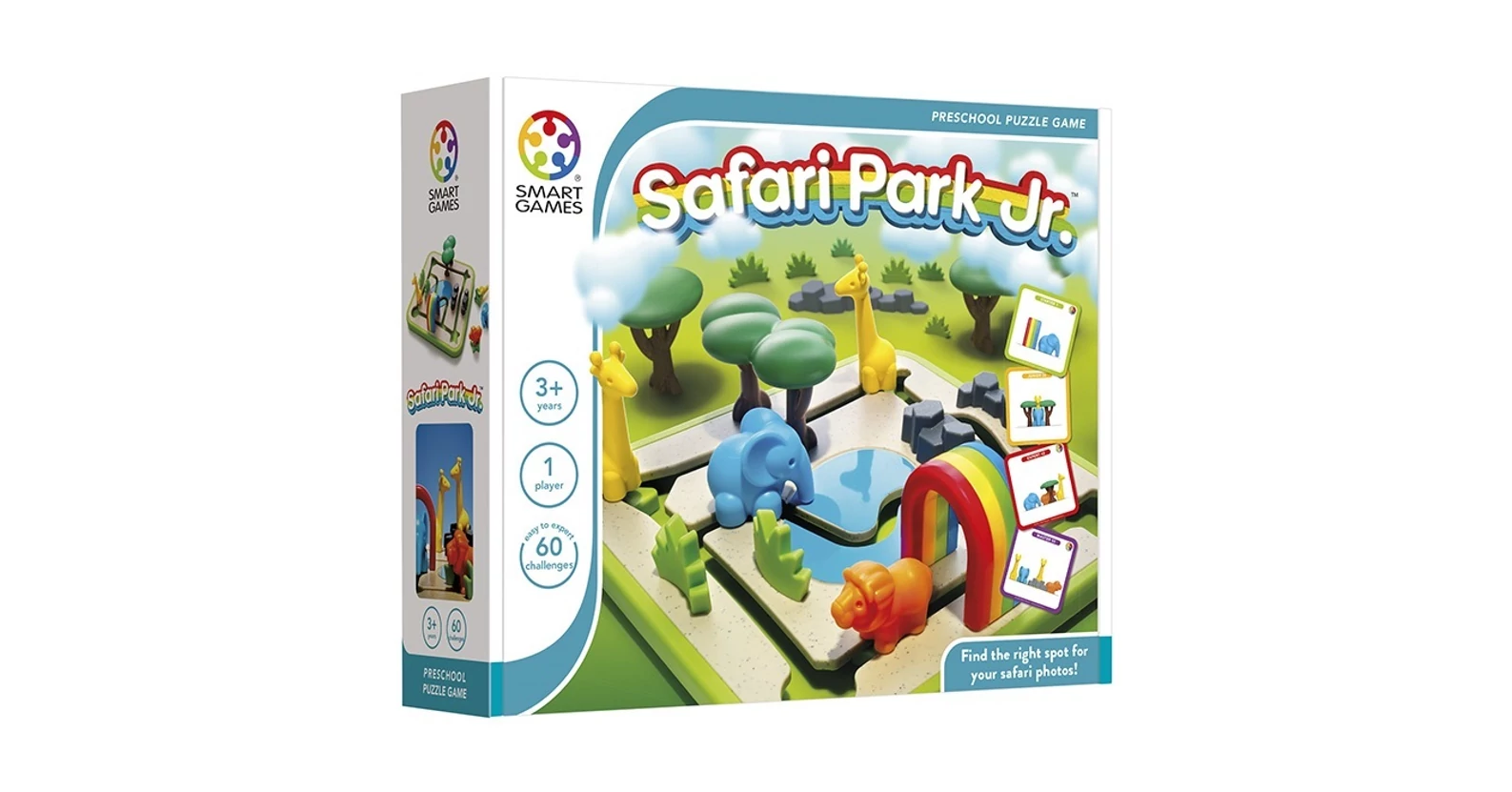 Smart Games - Safari Park Jr. készségfejlesztő - Oktató társasjáték