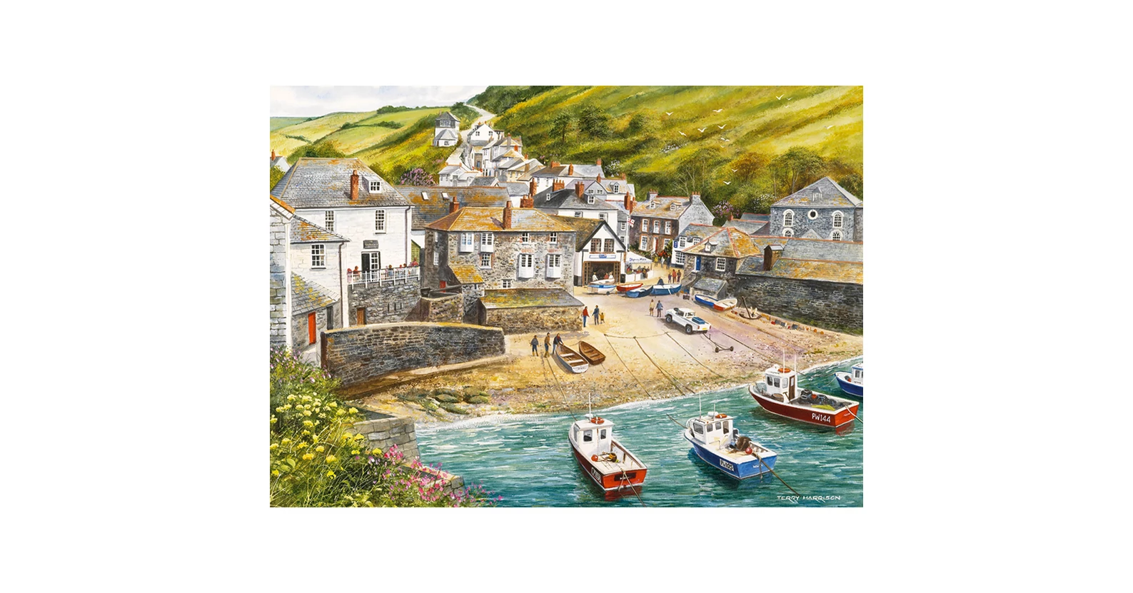 Gibsons 892 - Port Isaac - 500 db-os puzzle - Puzzle 500 db