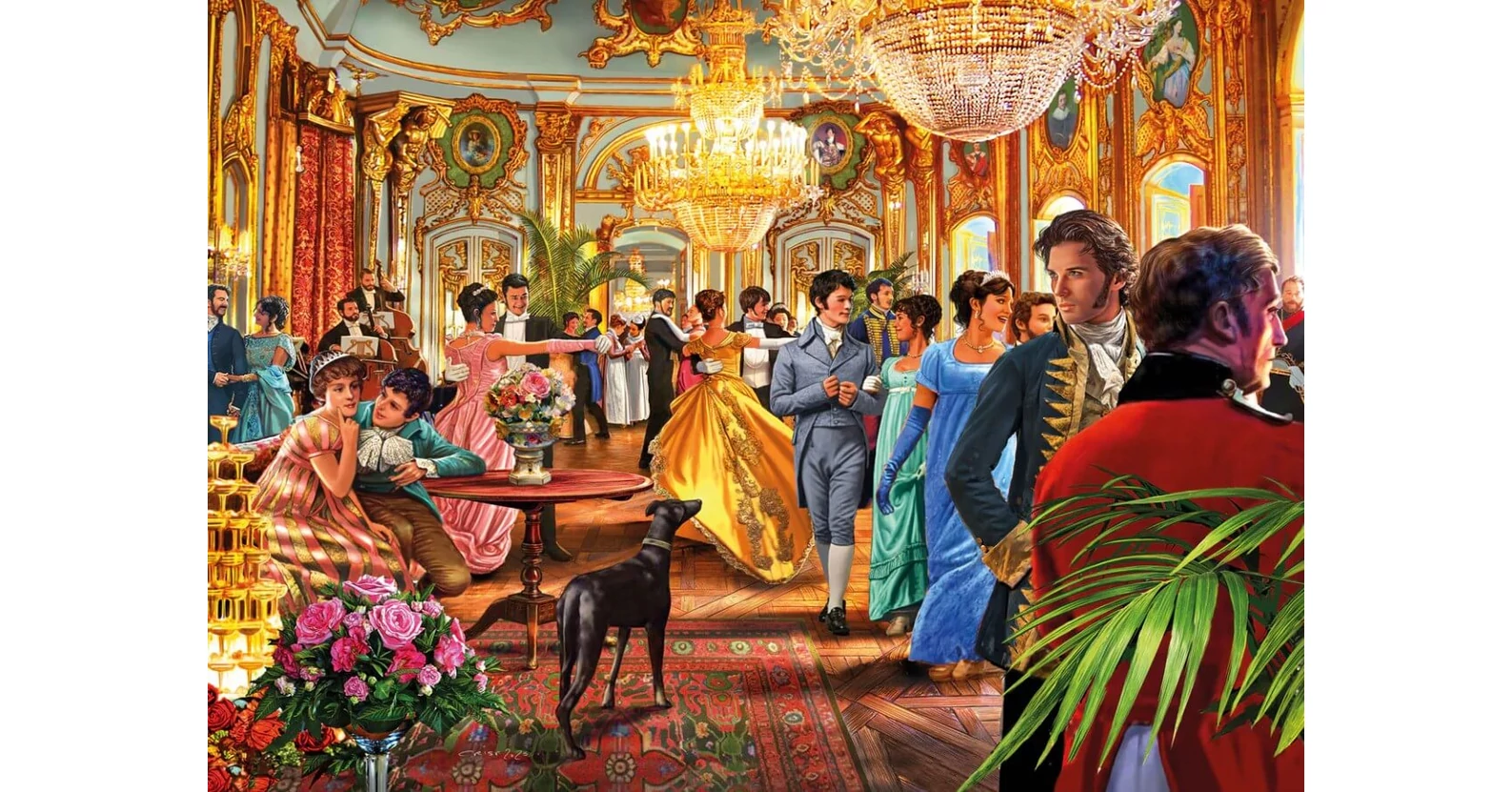 Gibsons G7177 - A Regency Affair - 1000 db-os puzzle - Puzzle 1000 db