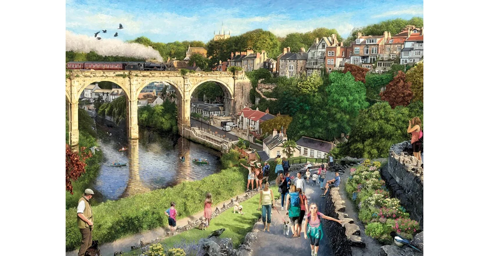 Gibsons G6399 - Knaresborough - 1000 db-os puzzle - Puzzle 1000 db