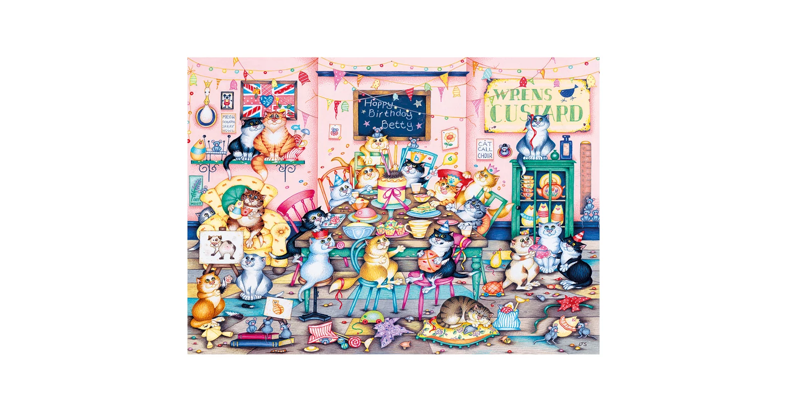 Gibsons 6403 - Betty's Birthday - 1000 db-os puzzle - Puzzle 1000 db