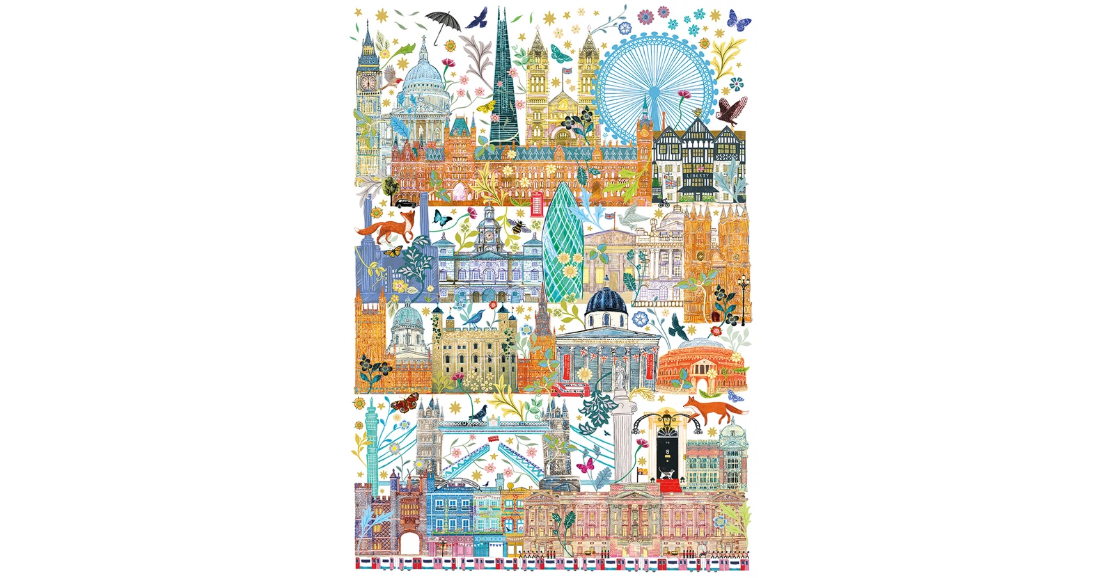 Gibsons 7600 - London Skyline - 1000 db-os puzzle - Puzzle 1000 db