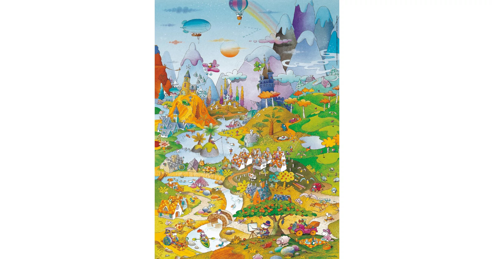 Heye 29987 - Idyll by the lake - 1000 db-os puzzle - Puzzle 1000 db