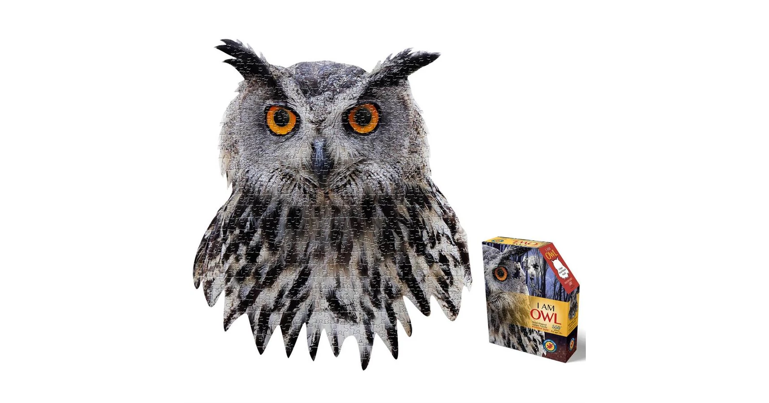 WOW 3013 - Bagoly - 550 db-os Sziluett puzzle - Puzzle 500-999 db