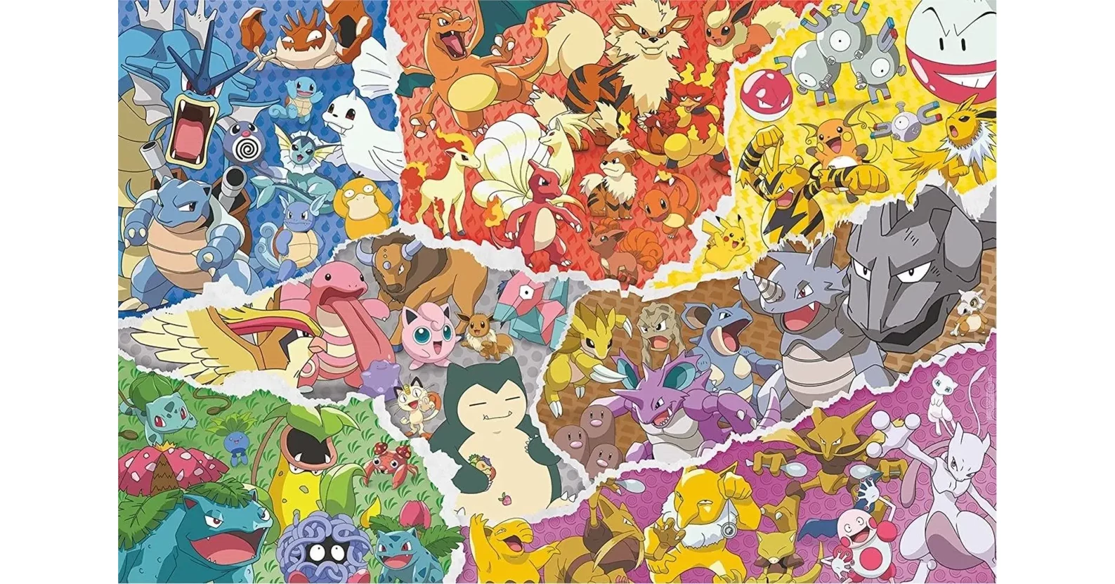 Ravensburger 17577 - Pokemonok - 1000 db-os puzzle - Puzzle 1000 db