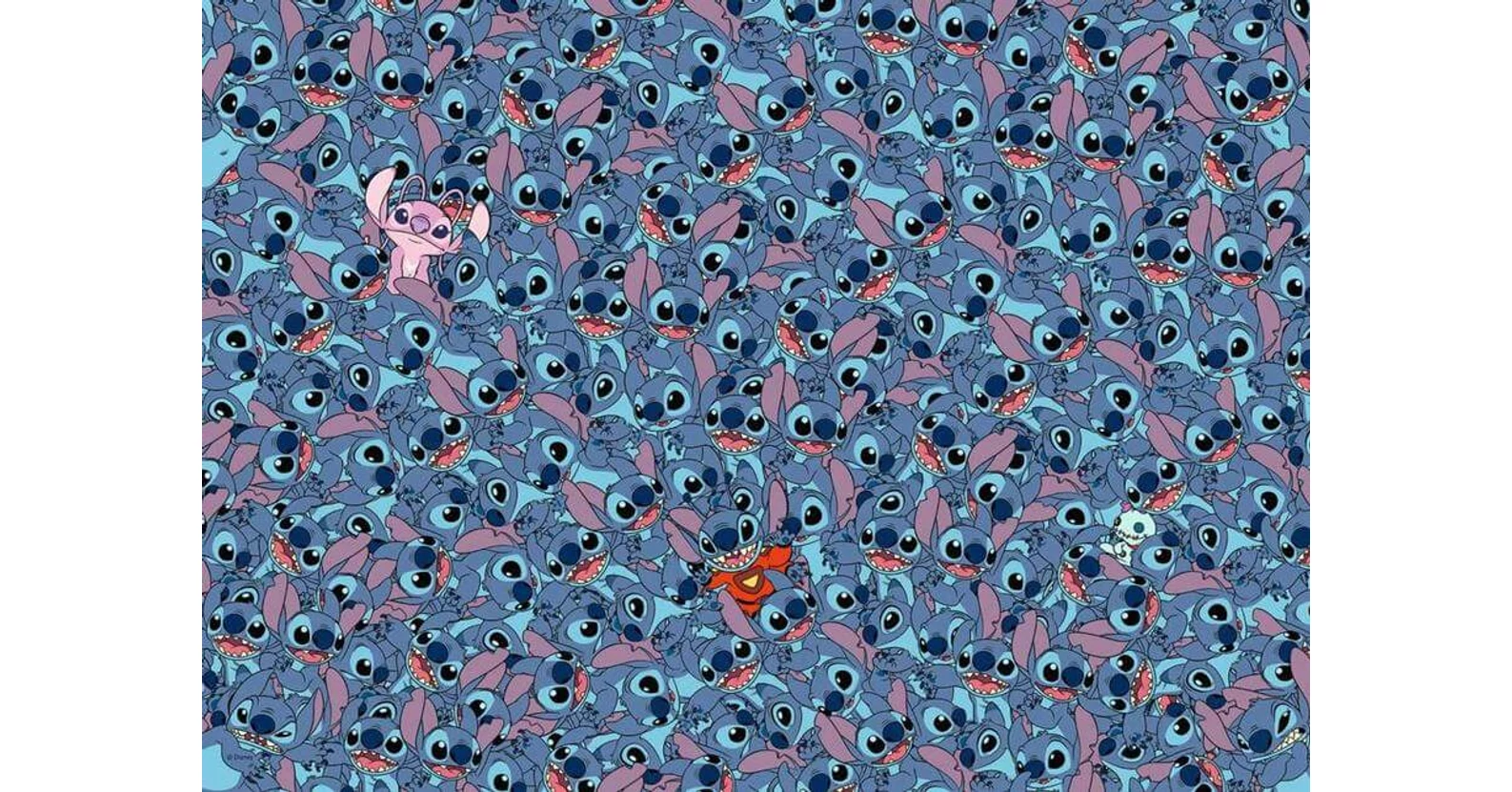 Ravensburger 12001265 - Challenge - Stitch - 1000 db-os puzzle - Puzzle ...