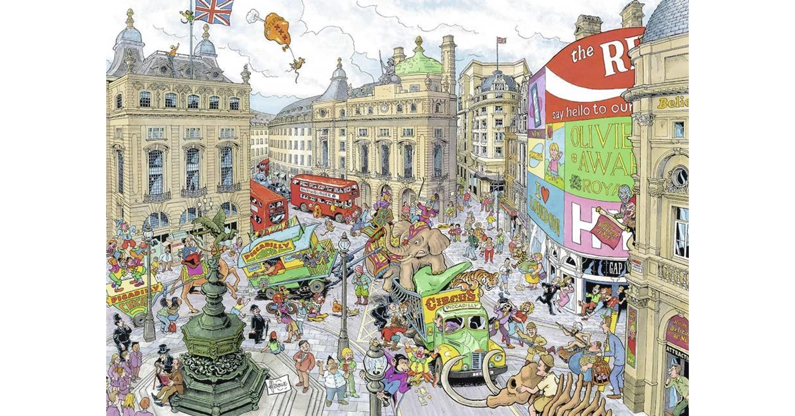 Ravensburger 19213 - Cities of the World - London - 1000 db-os puzzle ...