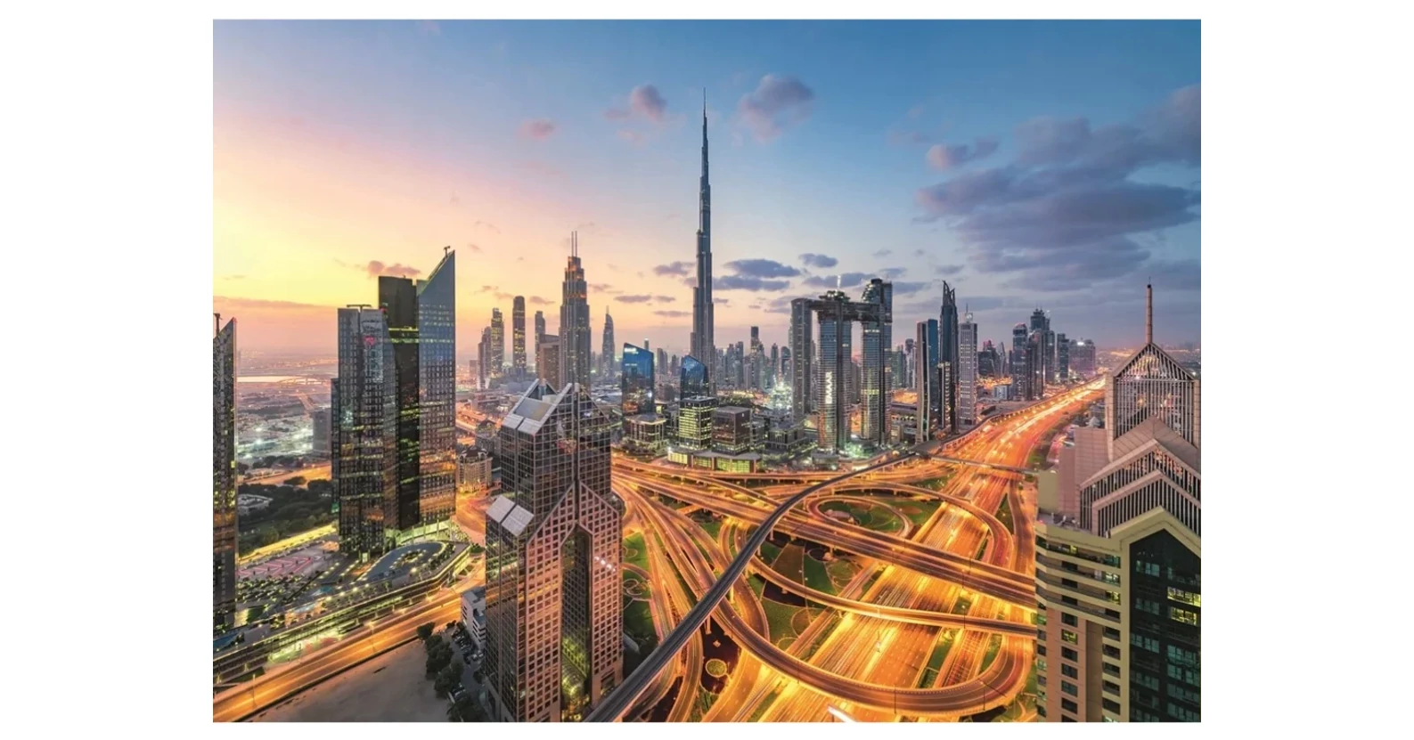 Ravensburger 12001745 - Dubai látkép - 1000 db-os puzzle - Puzzle 1000 db