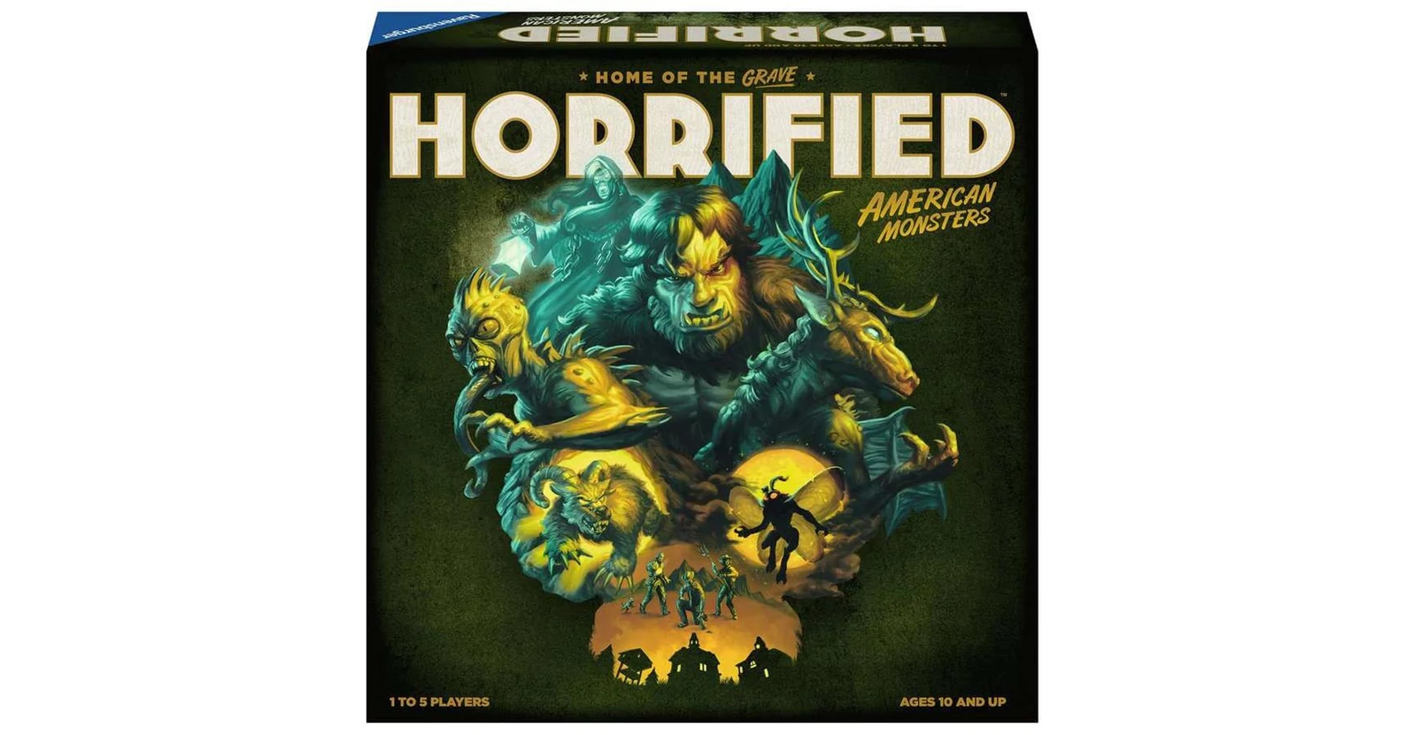 Ravensburger 27363 - Horrified American Monsters társasjáték ...