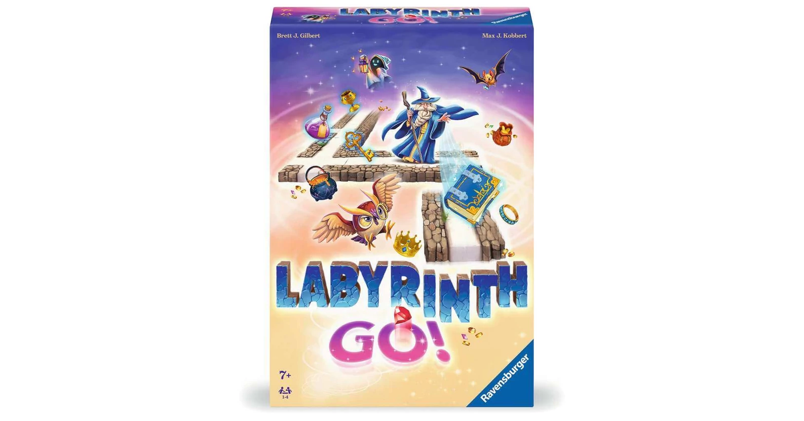 Ravensburger 24796 - Labirintus Go! társasjáték - Szórakoztató társasjáték
