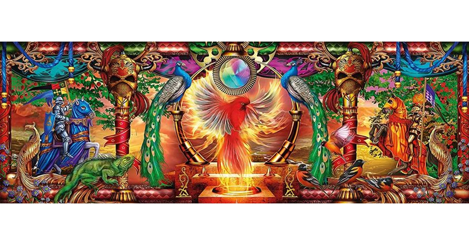 Schmidt 59615 - Panoráma puzzle - In the Kingdom of the Firebird ...