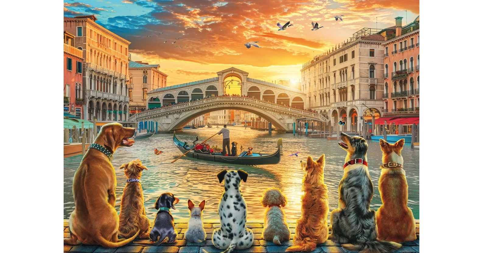 Schmidt 58890 - At the pier - 1000 db-os puzzle - Puzzle 1000 db
