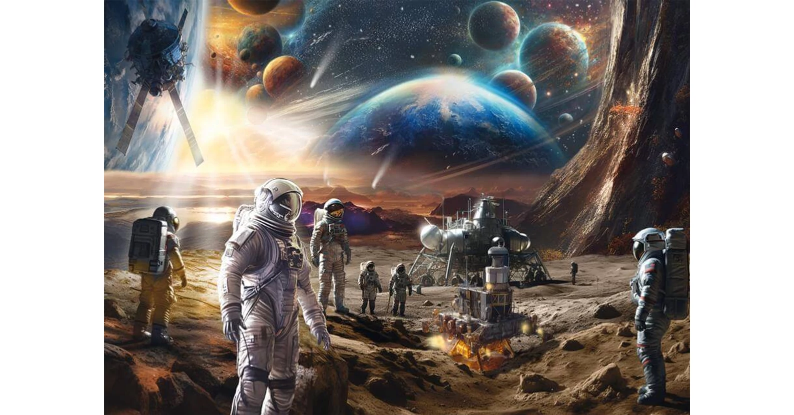 Schmidt 58537 - The Final Frontier, Space Exploration, Michele Farella ...