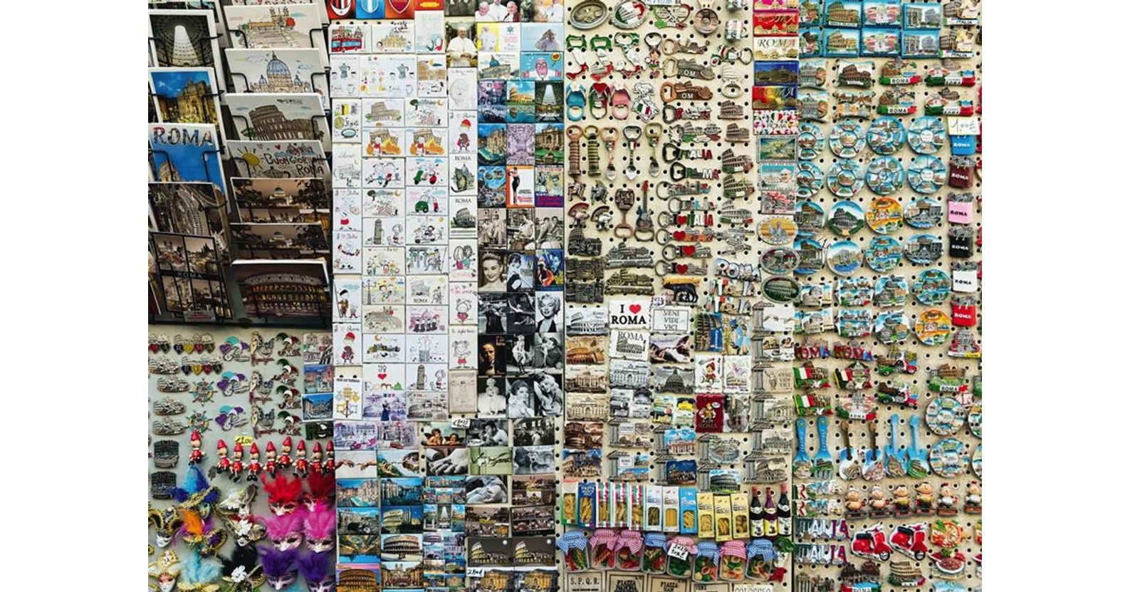 Schmidt 58394 - Souvenir stand - 1000 db-os puzzle - Puzzle 1000 db