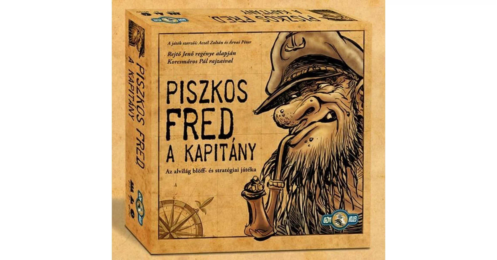 Piszkos Fred, a kapitány társasjáték (751540) - Szórakoztató társasjáték