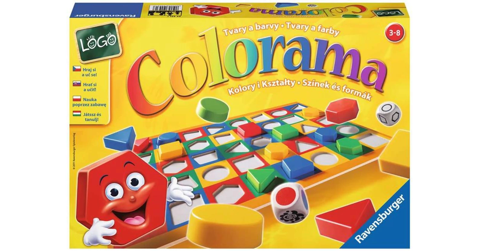 Ravensburger - Colorama társasjáték - Oktató társasjáték