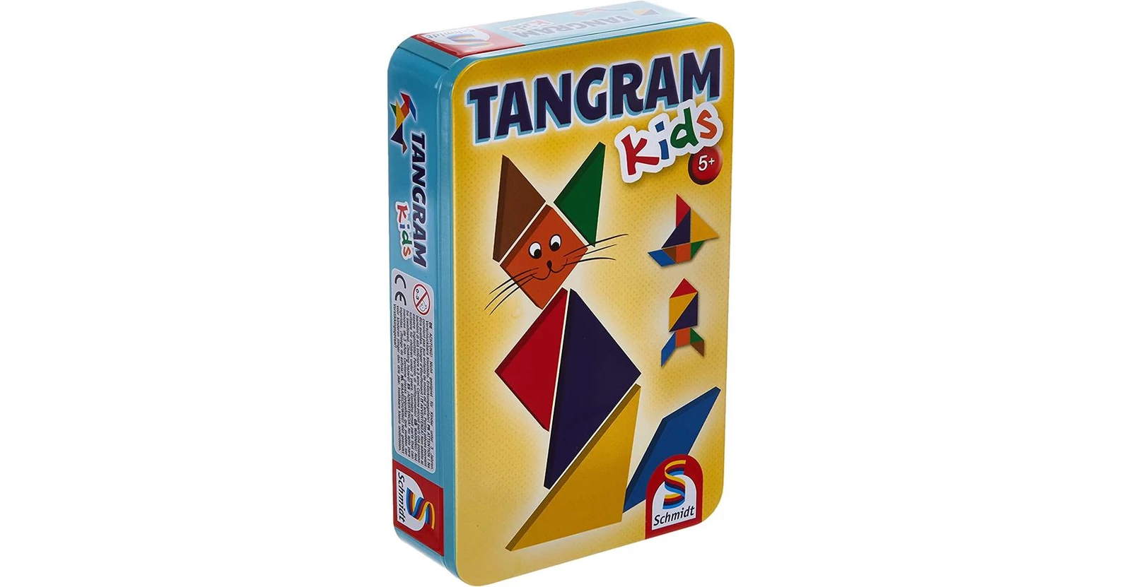 Schmidt - Tangram Kids társasjáték fémdobozban - Logikai társasjáték
