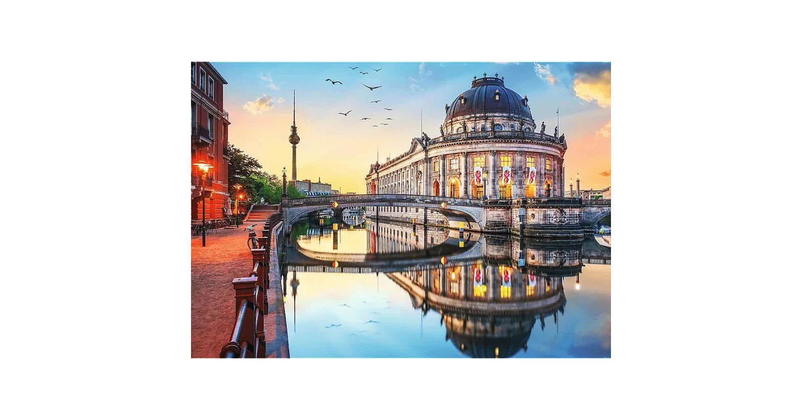 Trefl 10812 - Odyssey - Bode Múzeum, Németország - 1000-db-os Premium ...