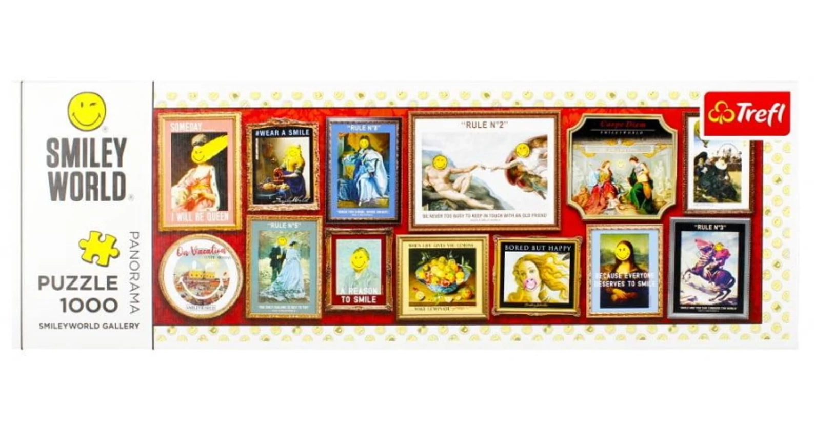 Trefl 29053 - Smiley World - 1000 db-os Panoráma puzzle - Puzzle 1000 db