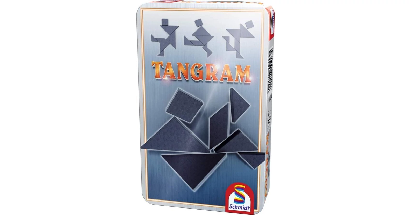 Schmidt - Tangram társasjáték fémdobozban - Logikai társasjáték