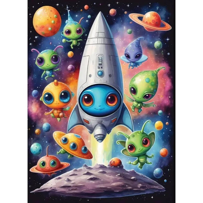 Yazz 3877 - Aliens - 1000 db-os puzzle - Puzzle 1000 db