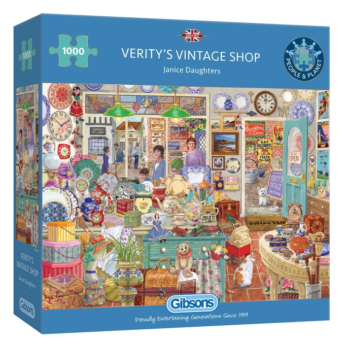 Gibsons 6355 - Verity's Vintage Shop - 1000 db-os puzzle - Puzzle 1000 db